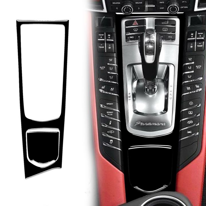 (ร้าน Wanlei) สติ๊กเกอร์ตกแต่งแผงมัลติมีเดียส่วนกลางไดรฟ์ซ้ายรถยนต์สำหรับพอร์ช Panamera 2010 ...