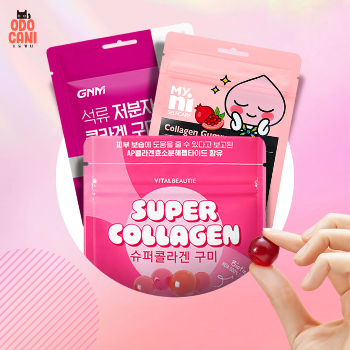Korean Collagen Gummy ( Pomegranate Collagen / Collagen Supplement ...