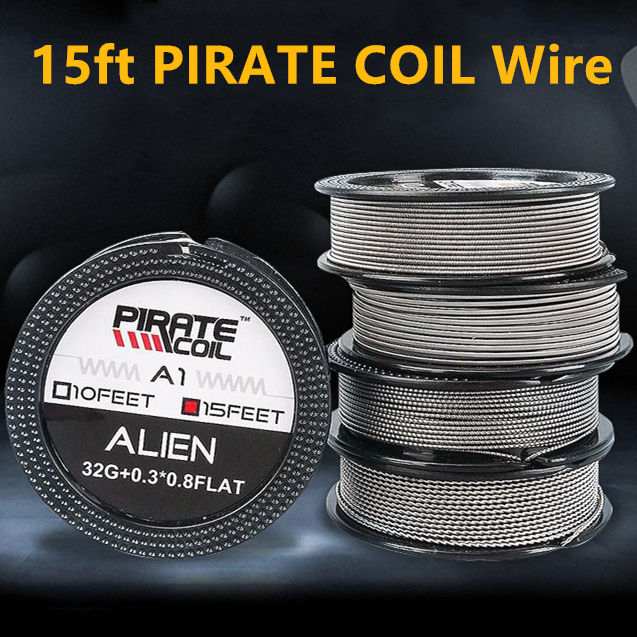 6 Size Pirate Coil A1 Wire Alien/Tiger/Fuse Clapton Resistance Coil ...