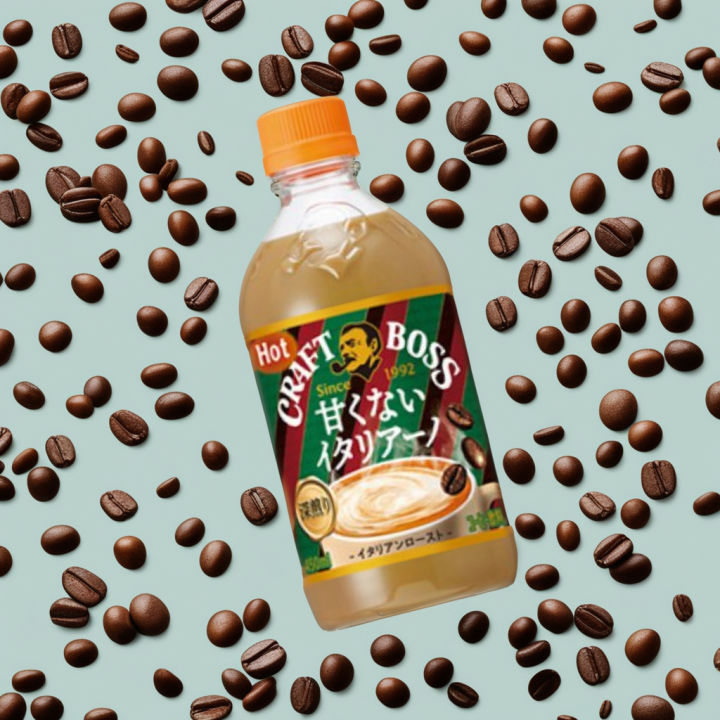 Suntory Craft Boss Sweet Italiano กาแฟดำสกัดเย็น รสหวาน เข้มข้น กลม ...