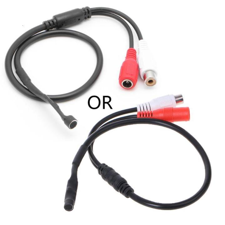 Microphone Sensitive Audio Pickup Cable for CCTV Security Monitor DVR ...
