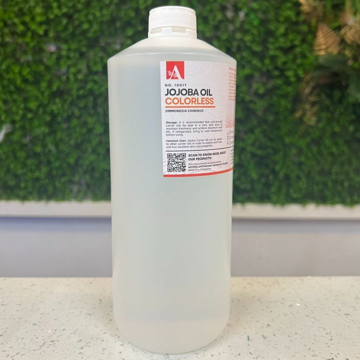 Colorless Jojoba Oil REFINED 250ML / 500ML / 1L (Carrier Oil / Base Oil ...
