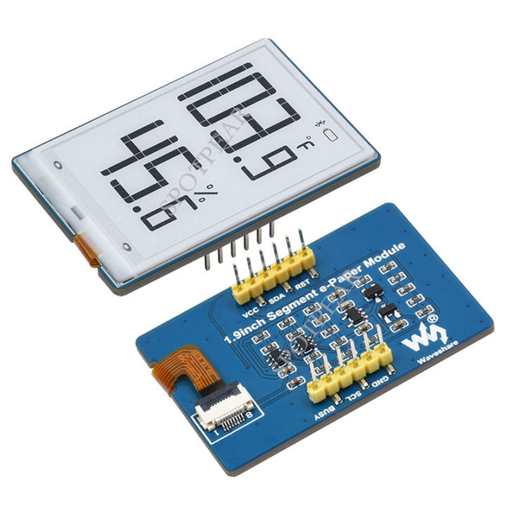 19inch Segment E Paper E Ink Display Module Spi Screen For Arduino Stm32 Raspberry Pi