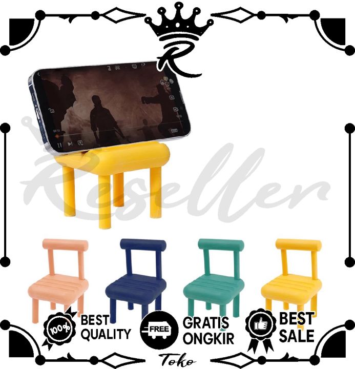 TOKORESELLER - STAND HP KURSI 3D UNIVERSAL / STAND HOLDER HP MODEL ...