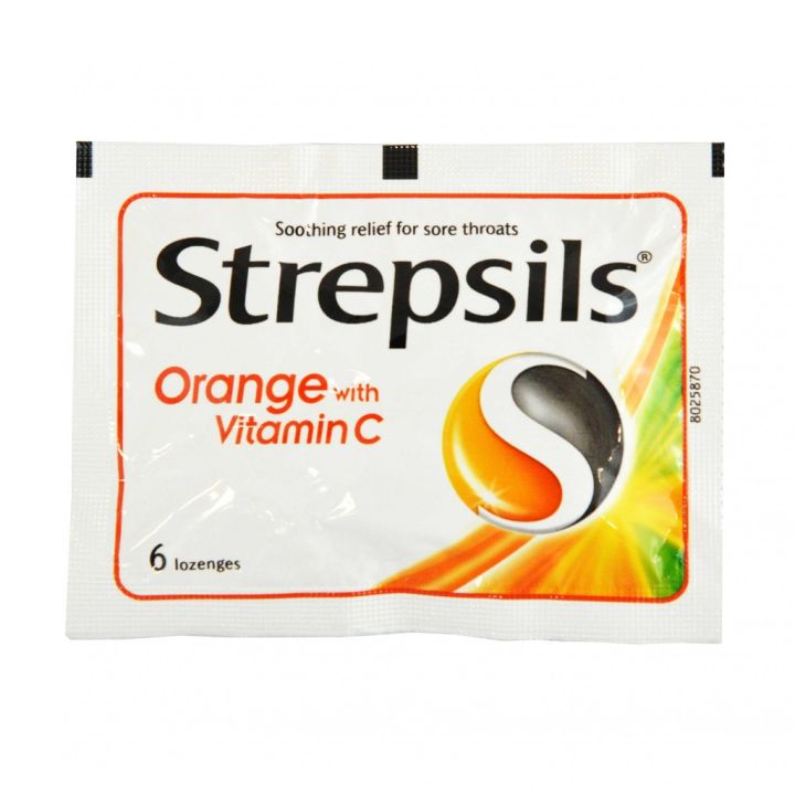 STREPSILS VITAMIN C-100 6 ANTISEPTIC LOZENGES | Lazada