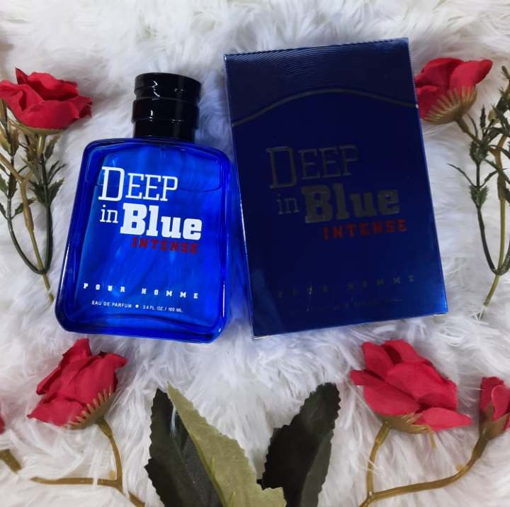 DEEP IN BLUE INTENSE FRAGRANCE PERFUME SPRAY 100 ML FOR MEN | Lazada PH