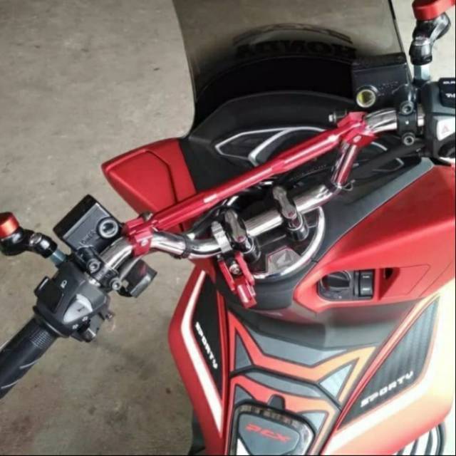 Palang Stang Pcx 150 New Stabilizer Stang Pcx 150cc CNC | Lazada Indonesia