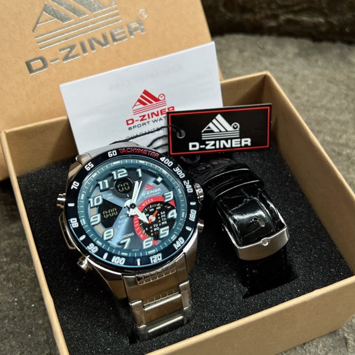 Watchtime D-ziner นาฬิกาข้อมือยี่ห้อหรู แบรนแท้ กันน้ำ100% มีป้ายรับ ...