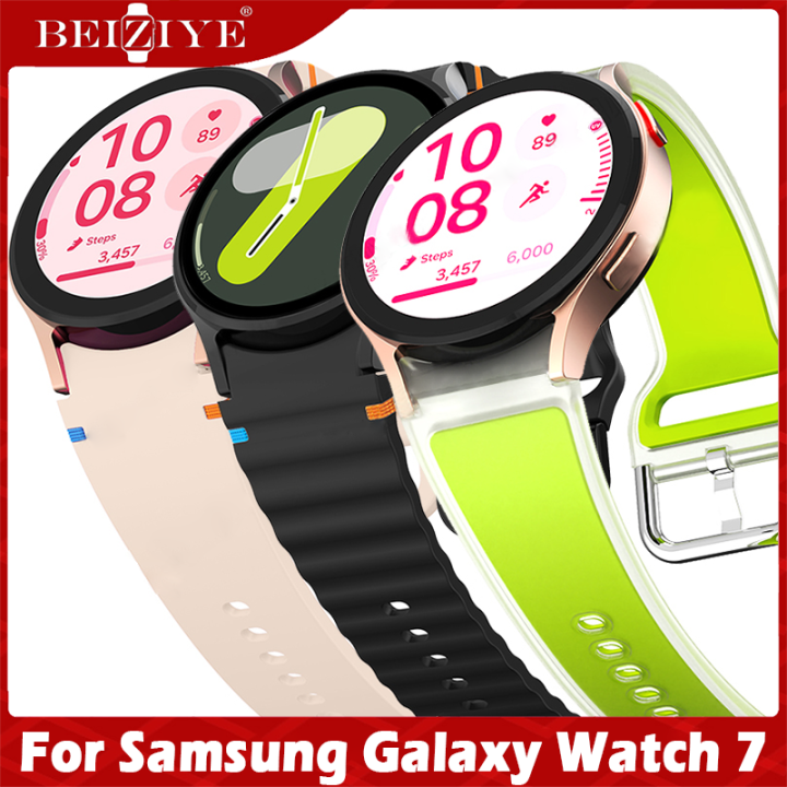 Original Silicone band for Samsung Galaxy Watch 7 44mm 40mm Strap ...