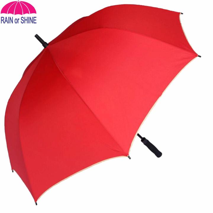 RAIN or SHINE #184RED High Quality Golf Umbrella, Fiberglass Ribs and ...