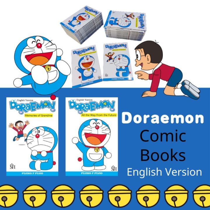 【Sukabuku】Doraemon comic books (English Version)All the Way From the Future / Memories of ...