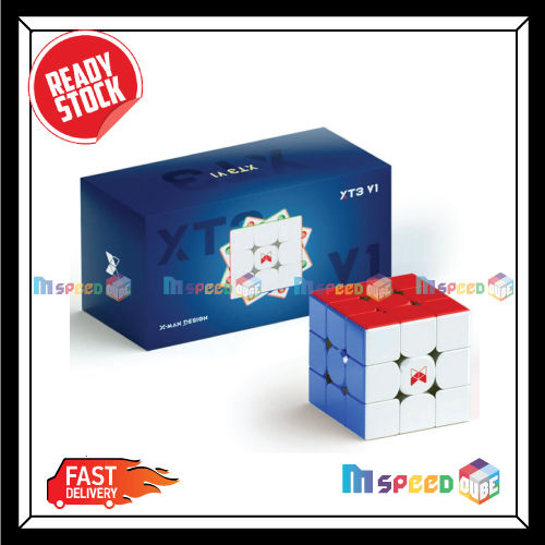 [MSPEEDCUBE] QIYI XT3 V1 3X3 PUZZLE SPEEDCUBE | Lazada