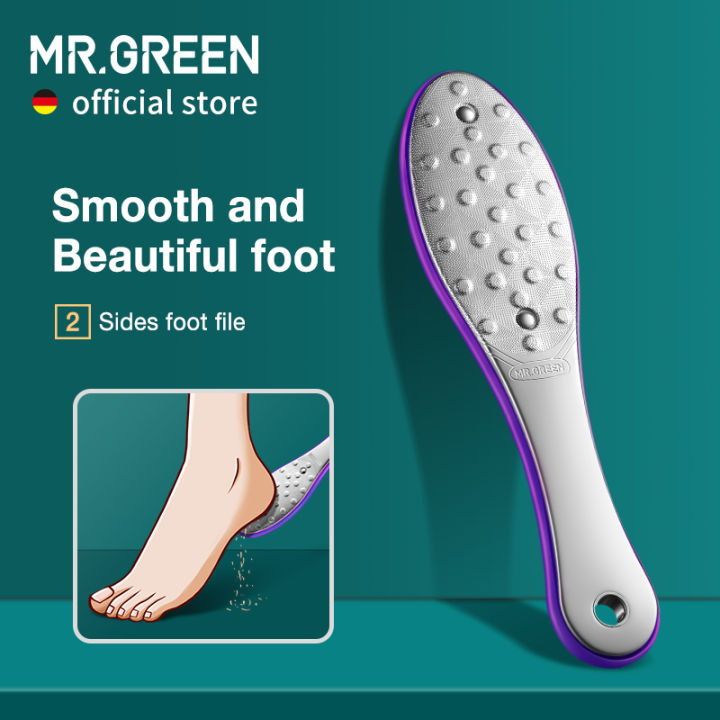 ZZOOI MR.GREEN Pedicure Foot Care Tools Foot File Rasps Callus Dead ...