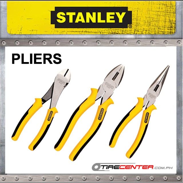 Stanley Combination Pliers Cutters Dynagrip Diagonal Cutting Long Nose | Lazada PH