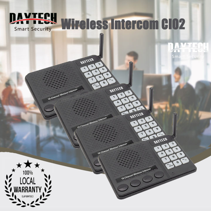 💥กรุงเทพฯ โปรโมชั่นสุดคุ้ม💥 ส่งไวจากไทยDaytech Wireless Intercom System ...