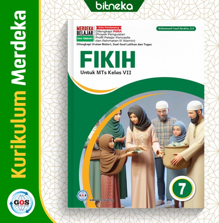 Buku Siswa Fikih MTs Kelas 7 K-Merdeka KMA-450 GOS | Lazada Indonesia