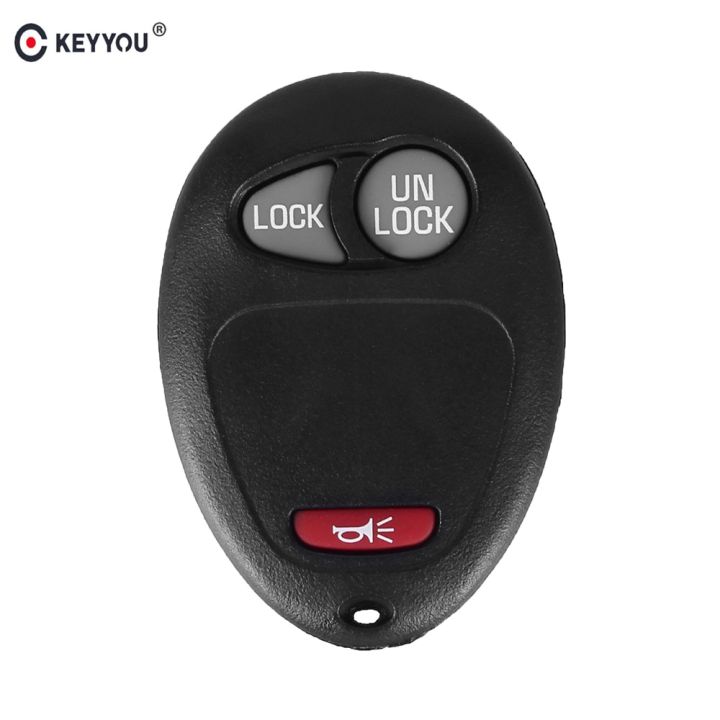 Keyyou 3 Buttons No Chip Blank Remote 21 Panic Key Shell Cover For ...