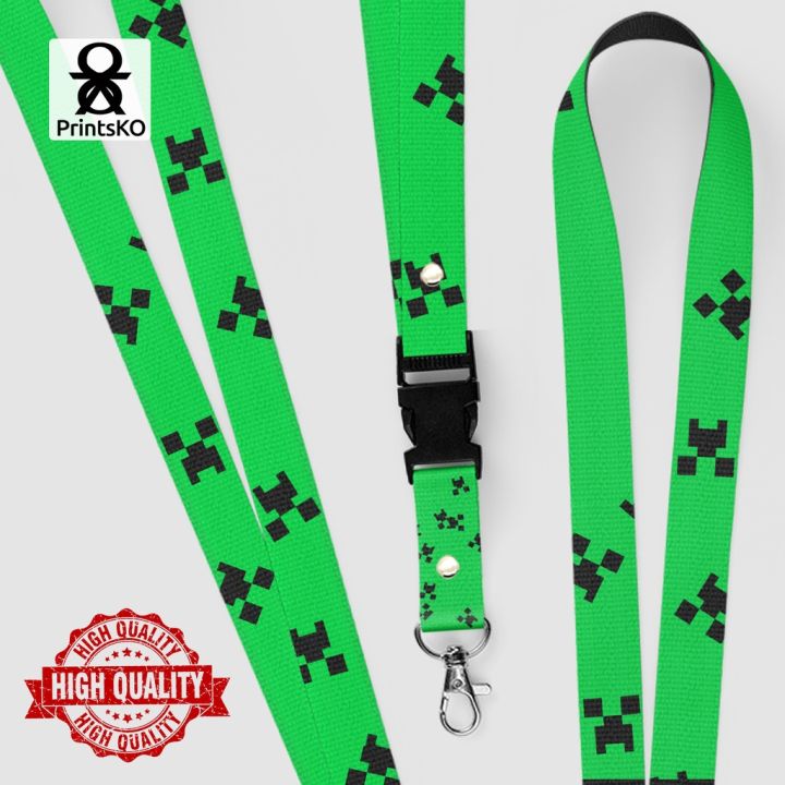2024 Lanyard ID Lace w Minecraft - Design | Lazada PH