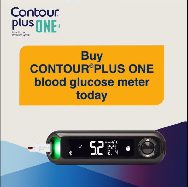 CONTOUR®PLUS ONE Blood Glucose Monitoring System- mmol/L (Meter only ...
