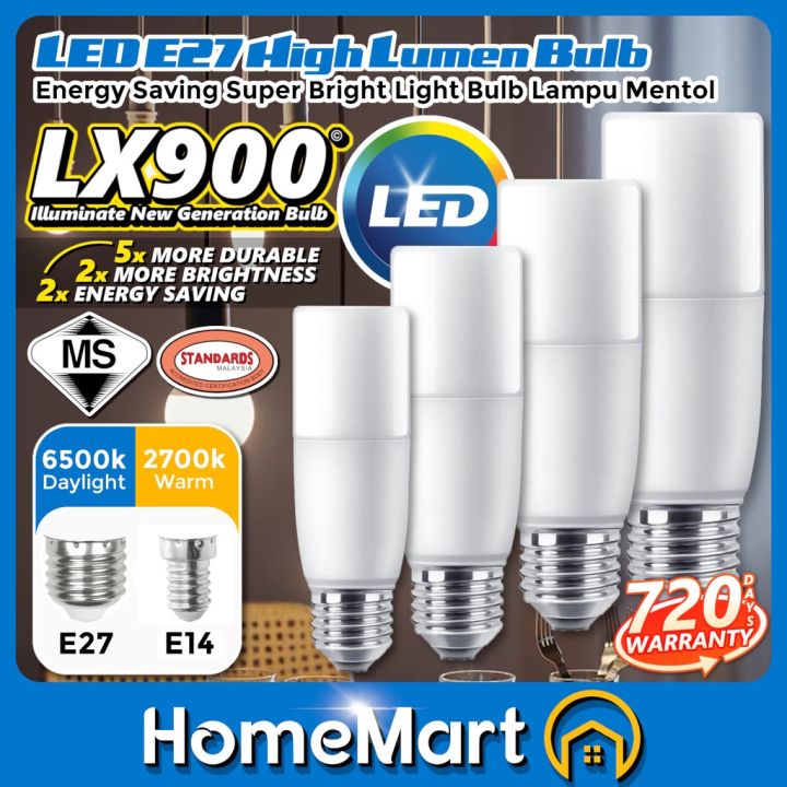 【STICK】 EYE PROTECT LED Bulb 5W 10W 15W 20W 3000K Warm Light 6500K Daylight E27 Mentol LED Rumah ...