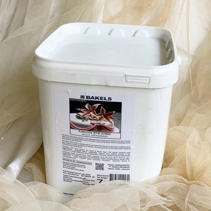 BAKELS Fondant Icing - Gula Icing - Repack 250g | Lazada Indonesia
