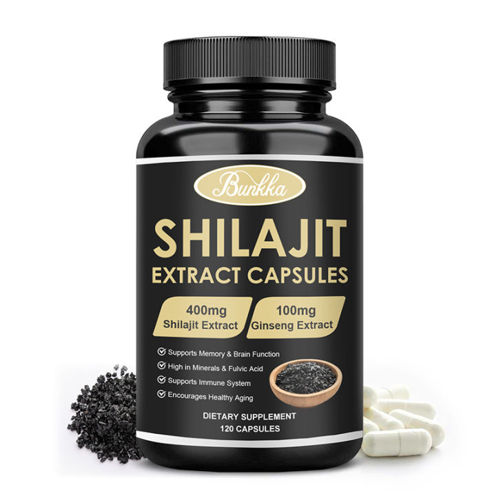 Shilajit Capsules Shilajit Acid Complex for Cellular Energy Production ...