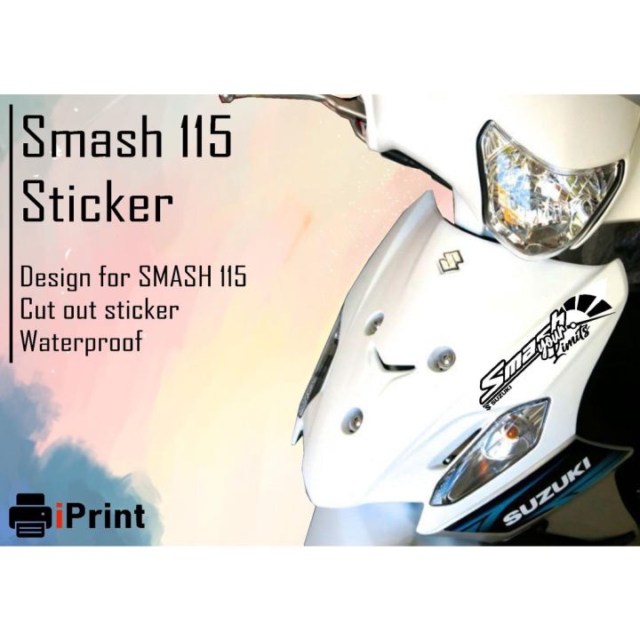 Suzuki Smash 115 Sticker - Smash Decals, Cut out and Waterproof Sticker ...