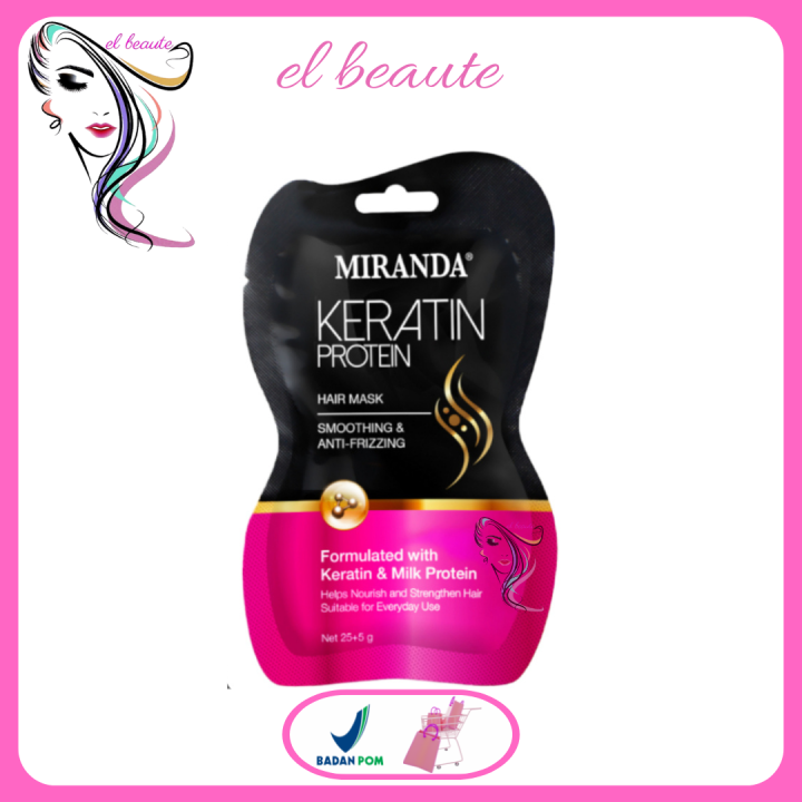 Miranda Keratin Protein Hair Mask Sachet | Lazada Indonesia