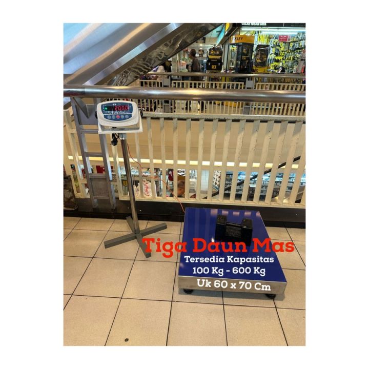 Timbangan Lantai Sonic T18 60 x 70 Cm 100 kg - 600 Kg | Lazada Indonesia