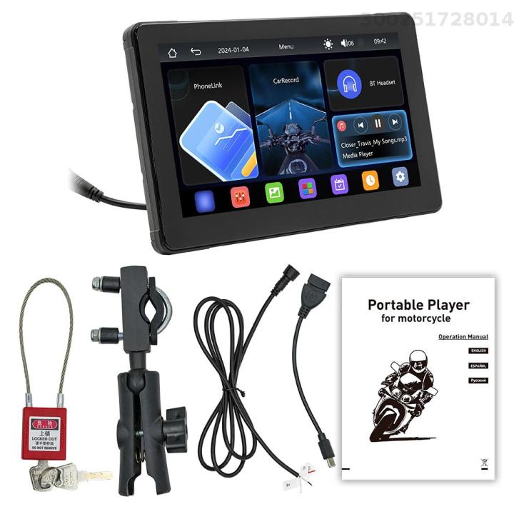 AUMOTOP Android Auto Support Screen Carplay Android 7 Inch Ips Ip65 ...