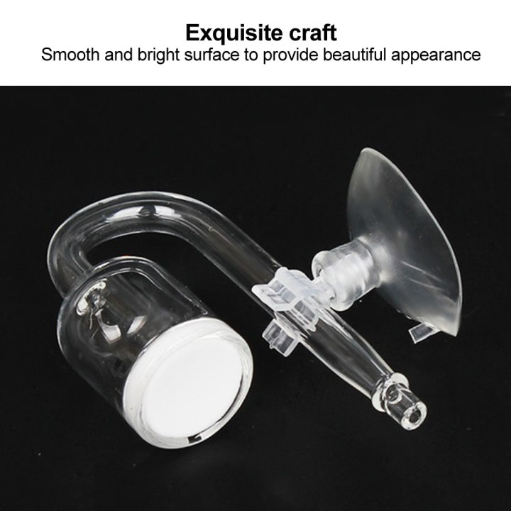 Aquarium CO2 Diffuser High Transparent Glass Aquarium Carbon Dioxide ...