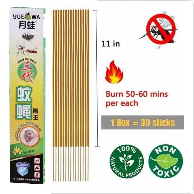 YUEWA MOSQUITO GEN.3 KING 30STICK@pack UBAT RACUN NYAMUK | Lazada