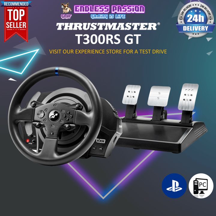 Thrustmaster T300RS GT Edition Racing Wheel - PC & Playstation ...
