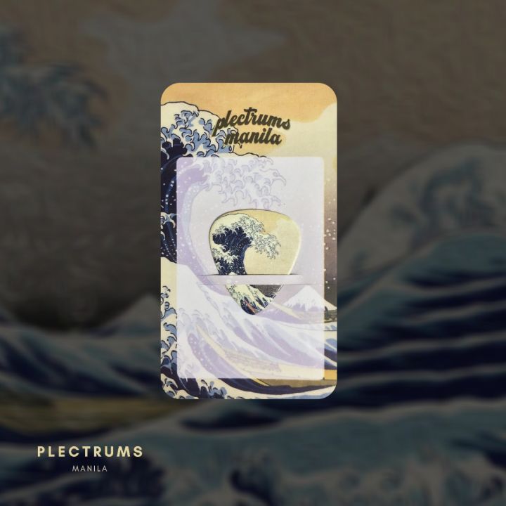 Great Wave Off Kanagawa Guitar Pick | Plectrums Manila Official | Lazada PH