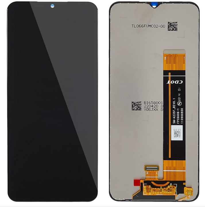 LCD SAMSUNG A23 4G/A235/A235F 6.6'' FULLSET TOUCHSCREEN BLACK ORIGINAL ...