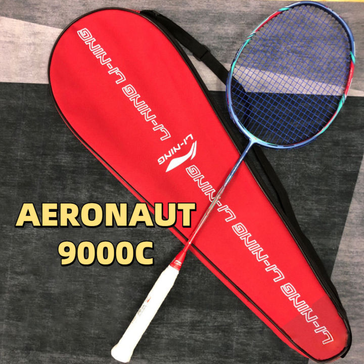 Li Ning Badminton Racket AERONAUT 9000C High quality full carbon badminton racket Wind tunnel ...