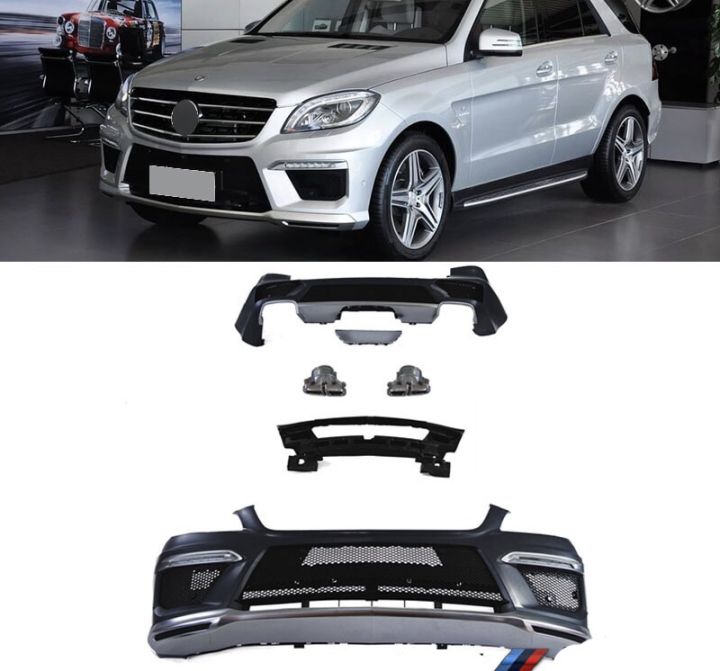 Mercedes Benz w166 ML63 amg Bodykit body kit front rear bumper grill ...