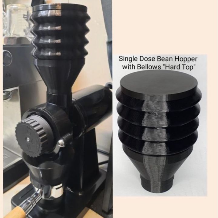 600N Single Dose Hopper w/ Durable TPE Bellows Hard Top and Rubber ...