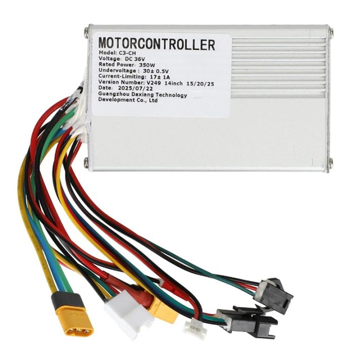 【Latest model】Electric Scooter Controller 350W 36V Electric Bike Motor ...