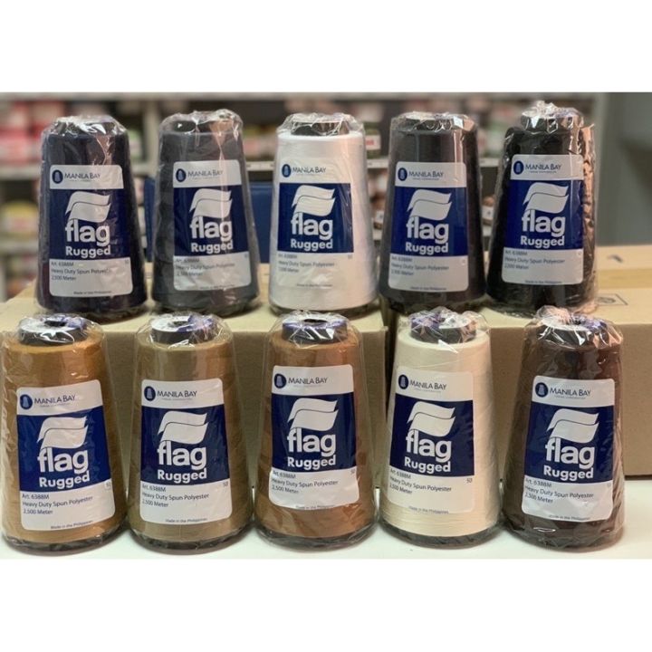 Flag Rugged Ticket 50 (20/2) 2,500 meters Sewing Thread | Lazada PH