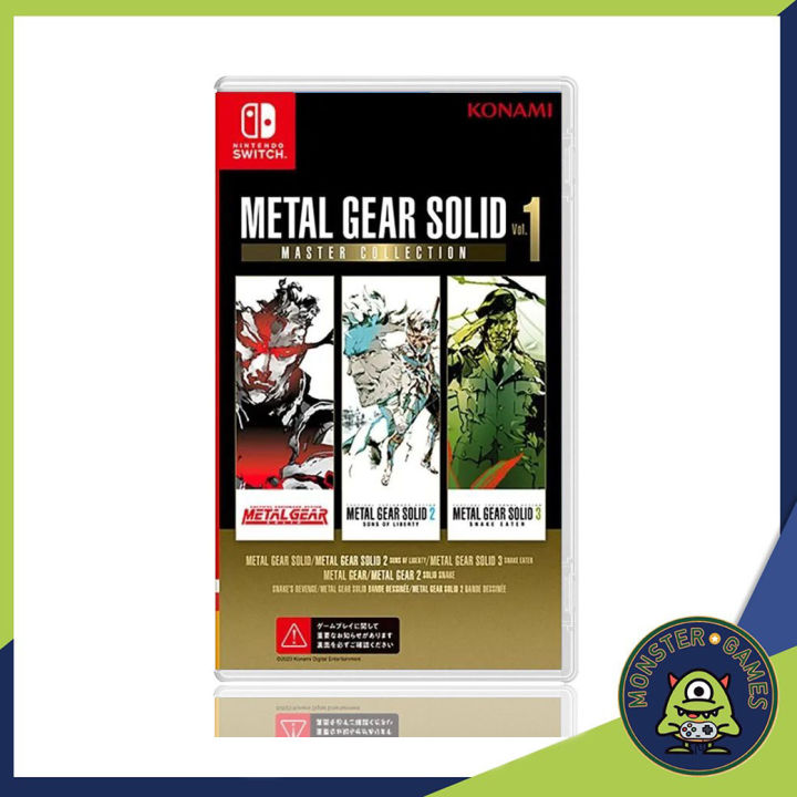 Metal Gear Solid Master Collection Vol.1 Nintendo Switch Game แผ่นแท้ ...