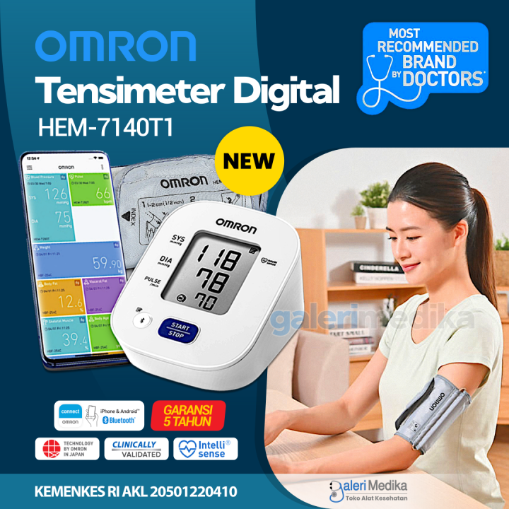 Tensimter Omron HEM 8712 / HEM-8712 Tensimeter Digital Alat Ukur ...