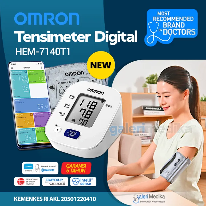 Tensimter Omron HEM 8712 / HEM-8712 Tensimeter Digital Alat Ukur ...