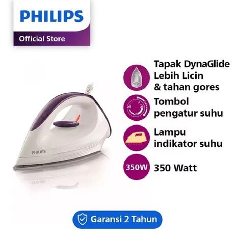 Setrika Philips AFINIA Original Tapak Setrika DynaGlide GC 160 Garansi ...