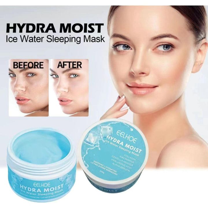 FLASH SALE READY STOCKS HYDRA MOIST - Ice Water Sleeping Mask - HYDRA ...