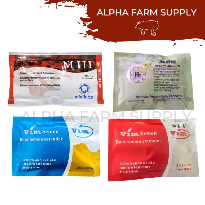 Semen Extender 50grams 【 Boar Semen Extender for Artificial ...