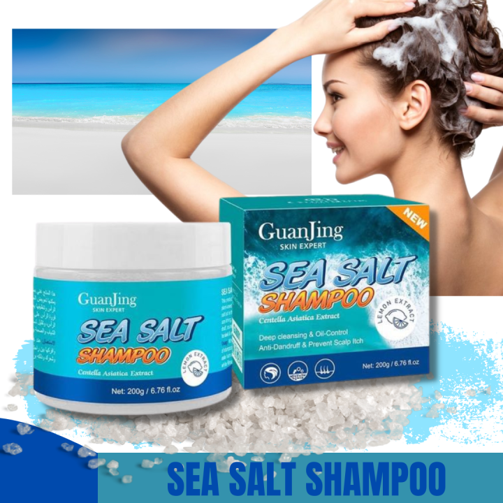 ORIGINAL Sea Salt Shampoo Anti Dandruff Hair Treatment Shampoo For ...