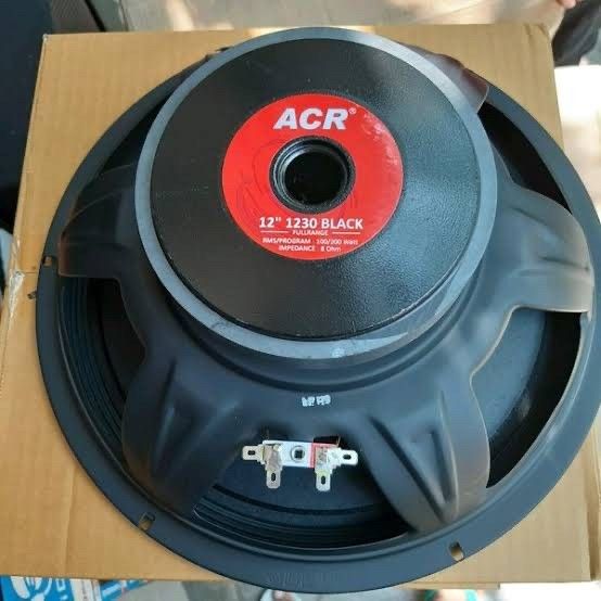 Speaker 12 inch Full Range ACR 1230 Black original | Lazada Indonesia