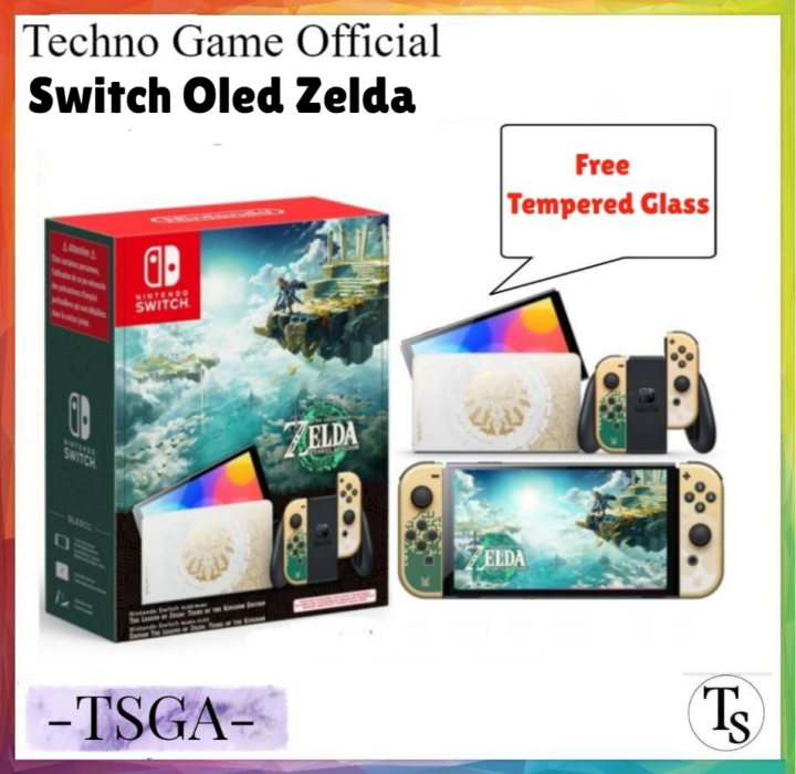 Console Nintendo Switch Oled The Legend of Zelda Tears of the Kingdom ...