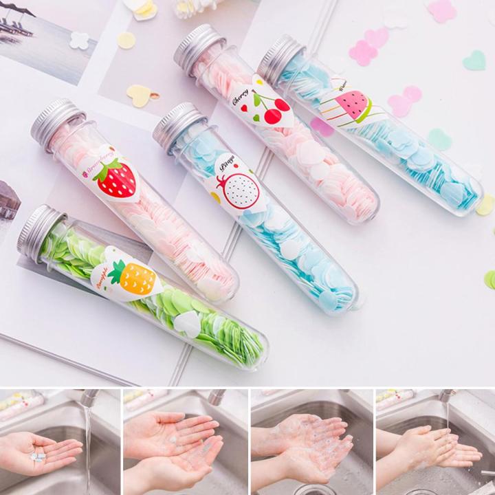Disposable Hand Washing Soap Paper Travel Hand Washing Tablets Portable ...